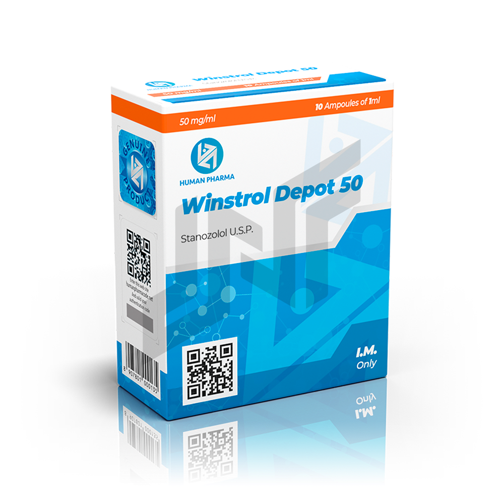 Winstrol Depot 50 | Human Pharma - Nacion Fitness Mexico